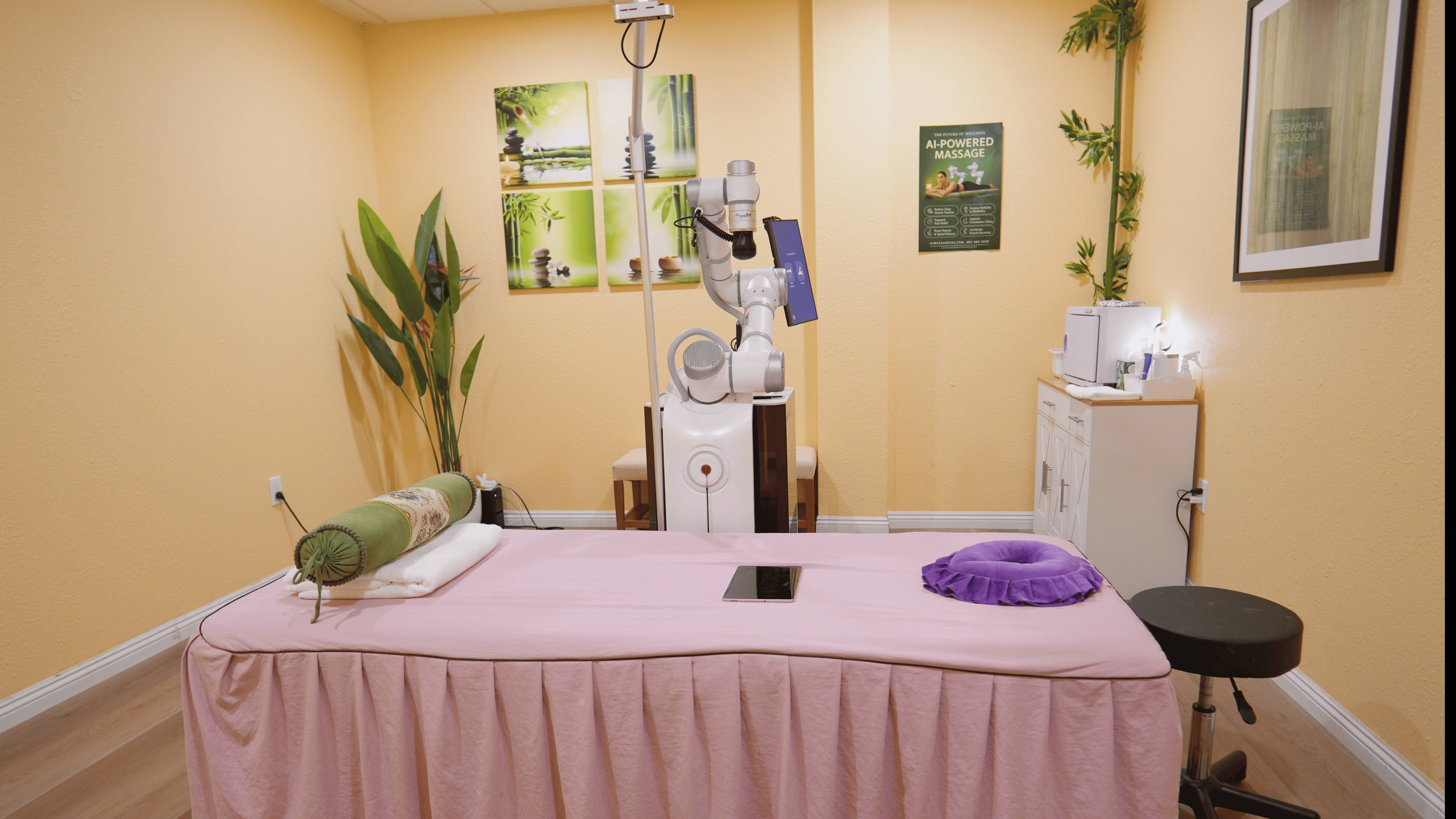 America's First Spa Combining Massage Therapists & AI Massage